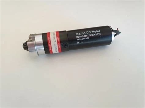 Maxon Dc Motor Re025 055 35ebx2 013 With Gearhead Gp026a037 £7348