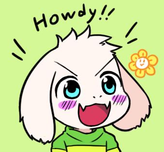 Asriel Dreemurr And Flowey Undertale Drawn By Yaruky Danbooru