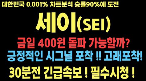 세이코인 세이코인전망 Usdc 스테이블코인 Sei 코인전망 비트코인 이더리움 도지코인 Youtube