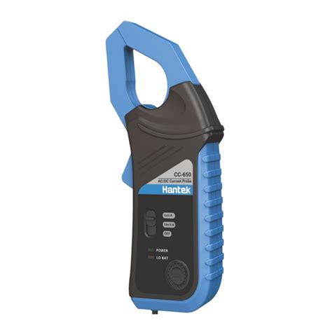 HANTEK CC-650 OPERATOR'S MANUAL Pdf Download | ManualsLib