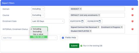 Custom Field Choosing The Default Axcelerate Support