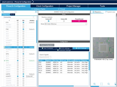 Sdmmc1 Configuration Stm32h747 With Dma Stmicroelectronics Community