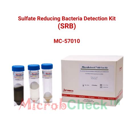 Srb Test Kit کیت شمارش باکتری های احیاکننده سولفات Ibresco