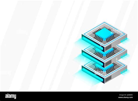 Quantum Computer Large Data Processing Server Room Artificial