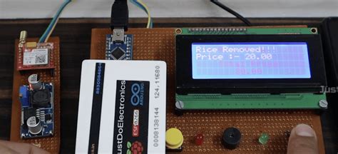 Smart Shopping Cart With Automatic Billing System Using Arduino