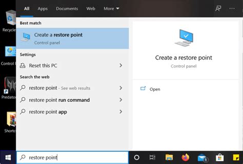 How To Create A System Restore Point In Windows 10 TechCult