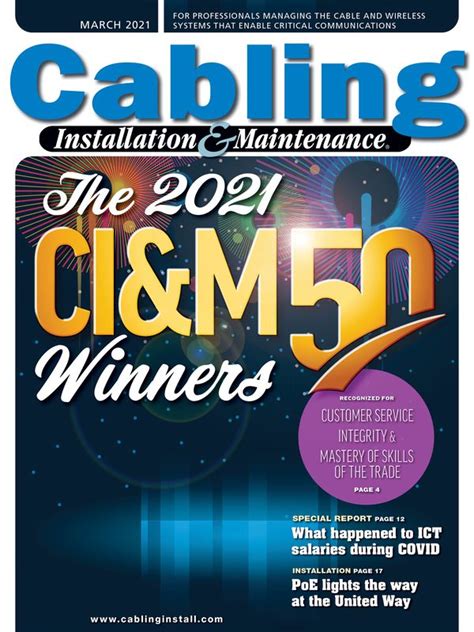 Big Was Named As One Of The Top 25 Winners Of Cable And Installation Magazines Search For