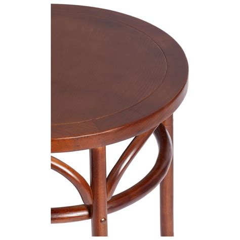 Обеденный стол круглый 60 см орех темный Thonet - купить за 19384 руб в ...