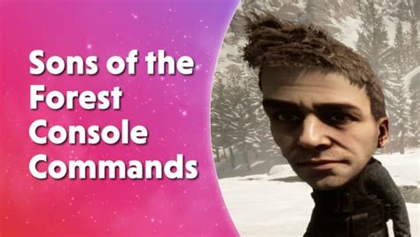 sons of the forest console commands and cheats single and multiplayer