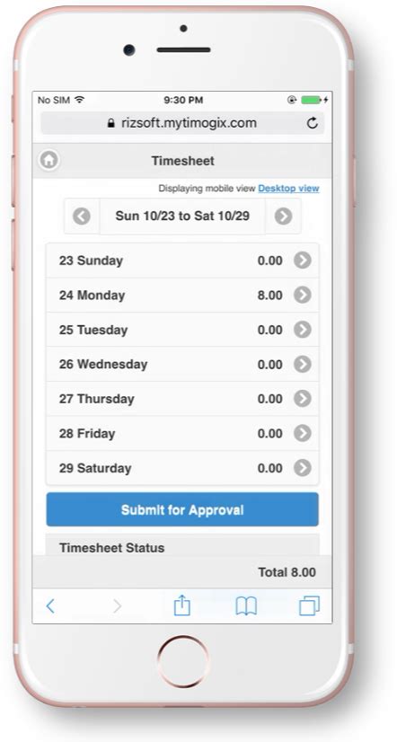 Timesheet App