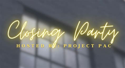 Project Pac X The Hub Farewell Party Project Pac