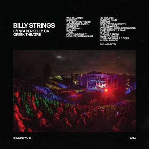 Billy Strings Stream Live And Download Concerts