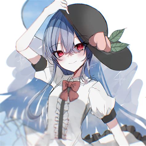 Hinanawi Tenshi Touhou Drawn By Shion Danbooru