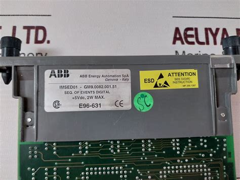 Abb Imsed01 Digital Input Module 94v 0 Aeliya Marine