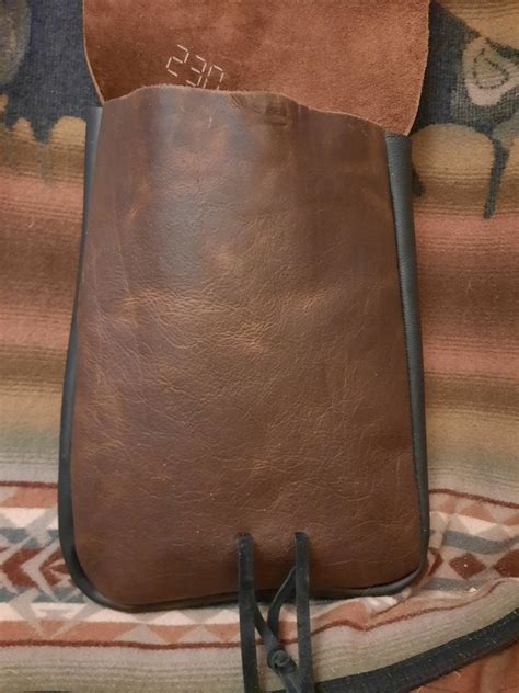 Leather Haversack Mountain Man Possibles Bag Etsy