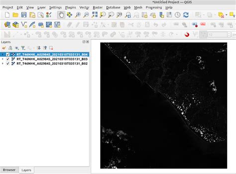 How To Create Image Band Composite In Qgis