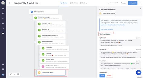 Smartsupp — Chatbot For Order Status Only For Shoptet