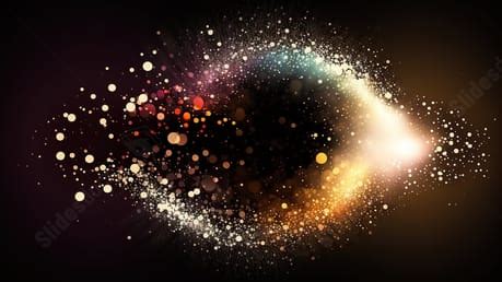 Light Effect Particle Spray Powerpoint Background For Free Download Slidesdocs
