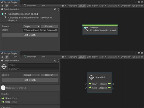 Subgraphs And State Units Visual Scripting 195