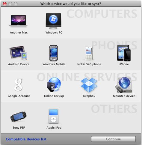 syncmate sync mac with windows nokia and android devices