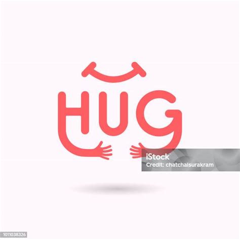 포옹 인쇄 하 고 손으로 아이콘입니다 포옹 하거나 아이콘 벡터 로고 디자인을 포옹 합니다 포옹 하 고 자신에 게 상징을 사랑 사랑 개념입니다 발렌타인의 날 벡터