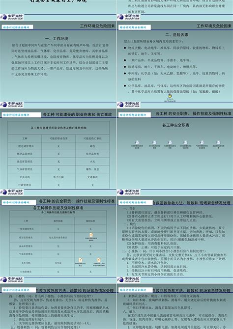 职业健康安全培训课件ppt 卡卡办公