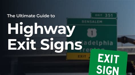 Highway Exit Signs 7 Things To Know About All Ct Highways New Exit