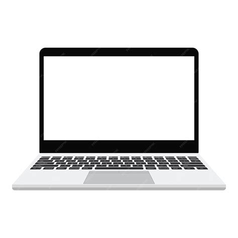 Ordinateur Portable Ou Ordinateur Portable Vecteur Plat Pour Les Applications Et Les Sites Web