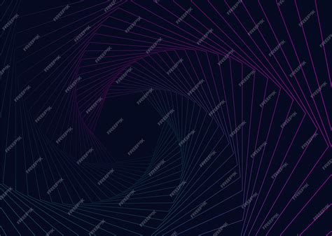 Free Vector Abstract Circular Geometric Element Vector