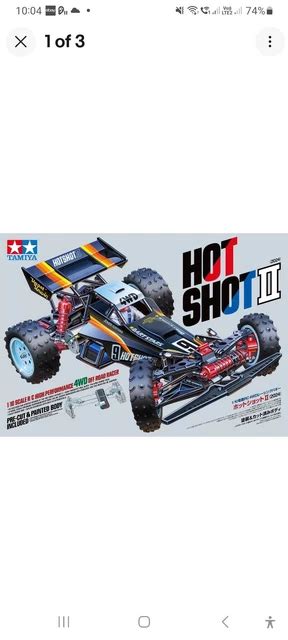 Tamiya Rc 1 10 Scale R C Model Assembly Kit 4wd Buggy Hotshot Ii 2024
