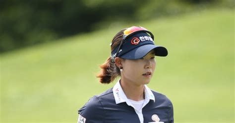 생각에 잠긴 임희정 프로 Klpga 제주삼다수 마스터스