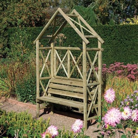 Rustic Seat Rowlinson Garden Products