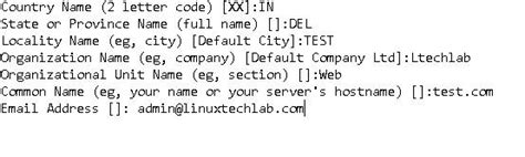 Learn To Create SSL Certificate For Apache Server LinuxTechLab