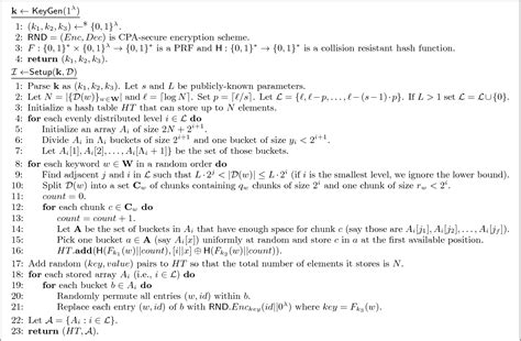 Figure 4 From Fast Searchable Encryption With Tunable Locality