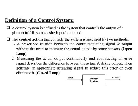 Control System Definition Example At Savannah Cawthorne Blog