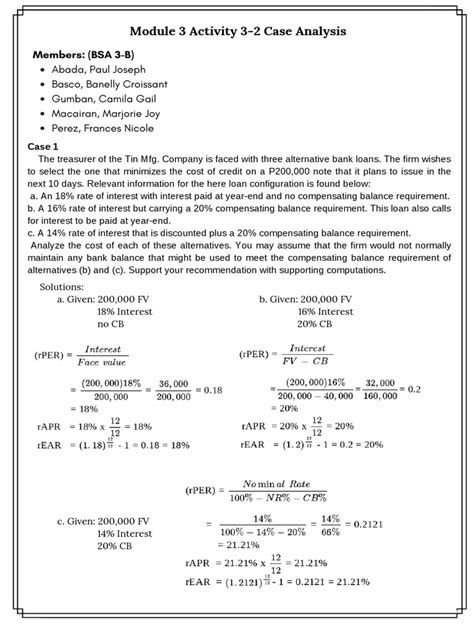 Module 3 Activity 3 2 Case Analysis Pdf