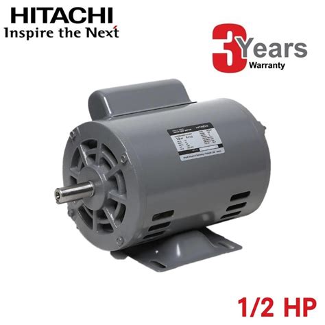 Hitachi Efoup Kr 1 2 Hp 220v 4p มอเตอร์ 1 2 แรงม้า 0 40 Kw 220v 4p Ip22 แคปสตาร์