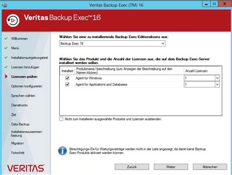 Veritas Backup Exec 16 Upgrade Migration