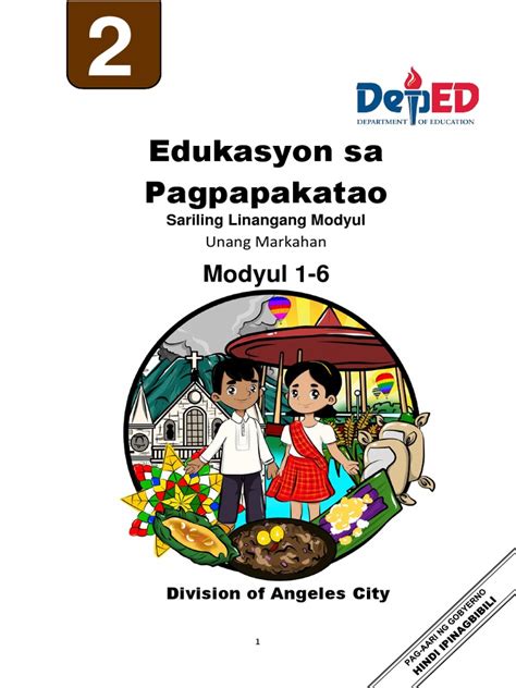 Esp Grade 2 Modules Q1 Wk1 6 29 Pages Pdf