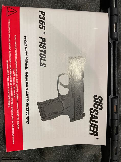 Sig P Tac Pac MM With LIMA Trigger Guard Laser