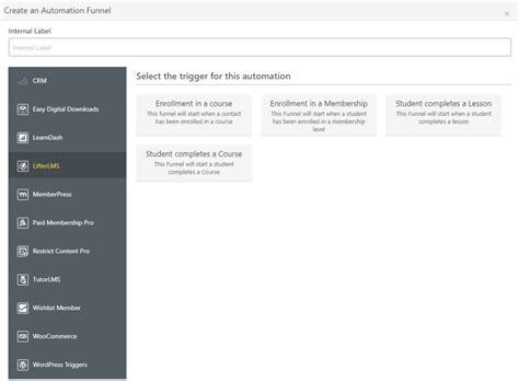 Lifterlms Integration With Fluentcrm Fluentcrm