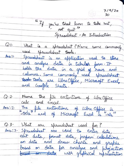 Computer Spreadsheet Assignment 1 Pdf