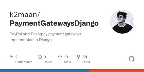 Github K2maanpaymentgatewaysdjango Paypal And Razorpay Payment Gateways Implemented In Django