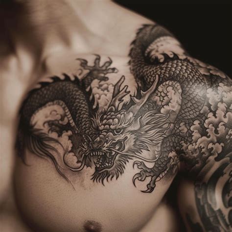 Pin By Nakkia On Tattoos In 2025 Chest Piece Tattoos Chest Tattoo