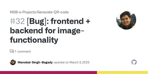 Bug Frontend Backend For Image Functionality Issue 32 MSB S