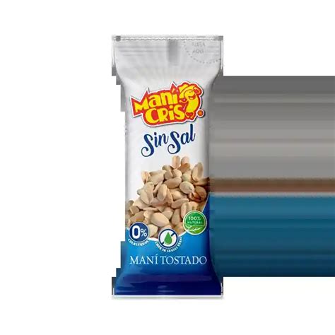 Maní Cris Maní Tostado Sin Sal Precio Rappi