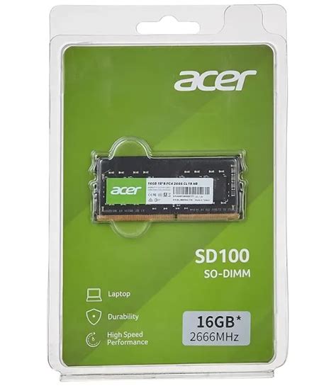 Acer Laptop Ram Ddr4 16gb