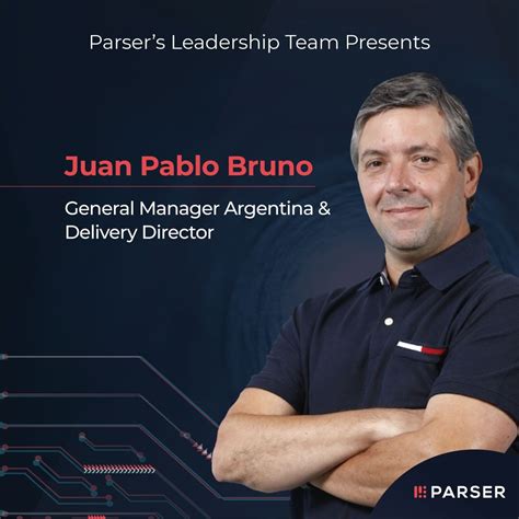 Argentina Countrymanager Parsercommunity Deliveringexcellence Customersuccess Innovation