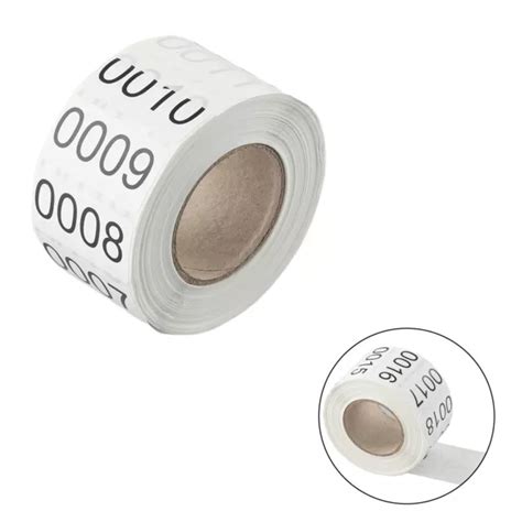 PERFECT SOLUTION FOR Efficient Classification Roll Of Numbered Stickers