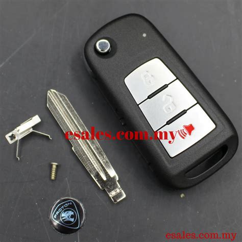 Proton Preve Flip Key MIT11R Remote Control Key Shell Pepper Spray Malaysia Personal Safety